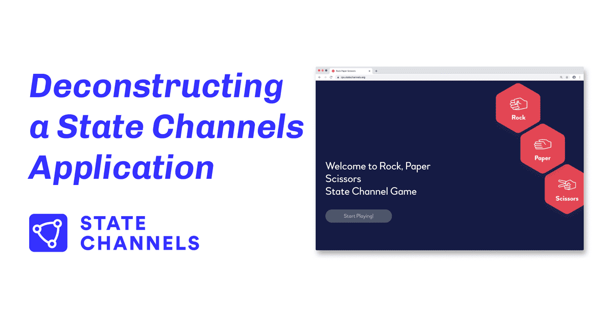 Deconstructing a state channel application | State Channels Blog
